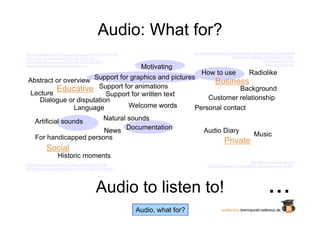 Advantage Audio (Part I) | PDF