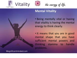 Vitality | PPT