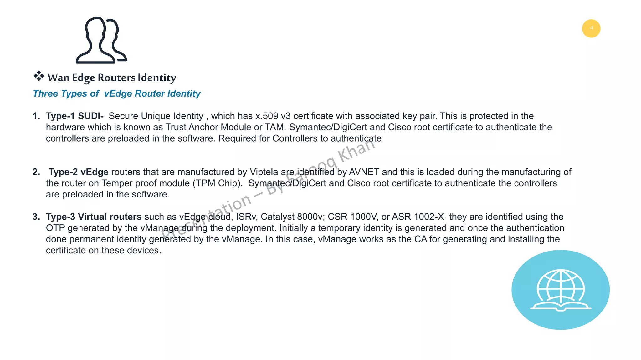 SDWAN Concept - Certificate and keys Roles in Controllers and vEdge ...