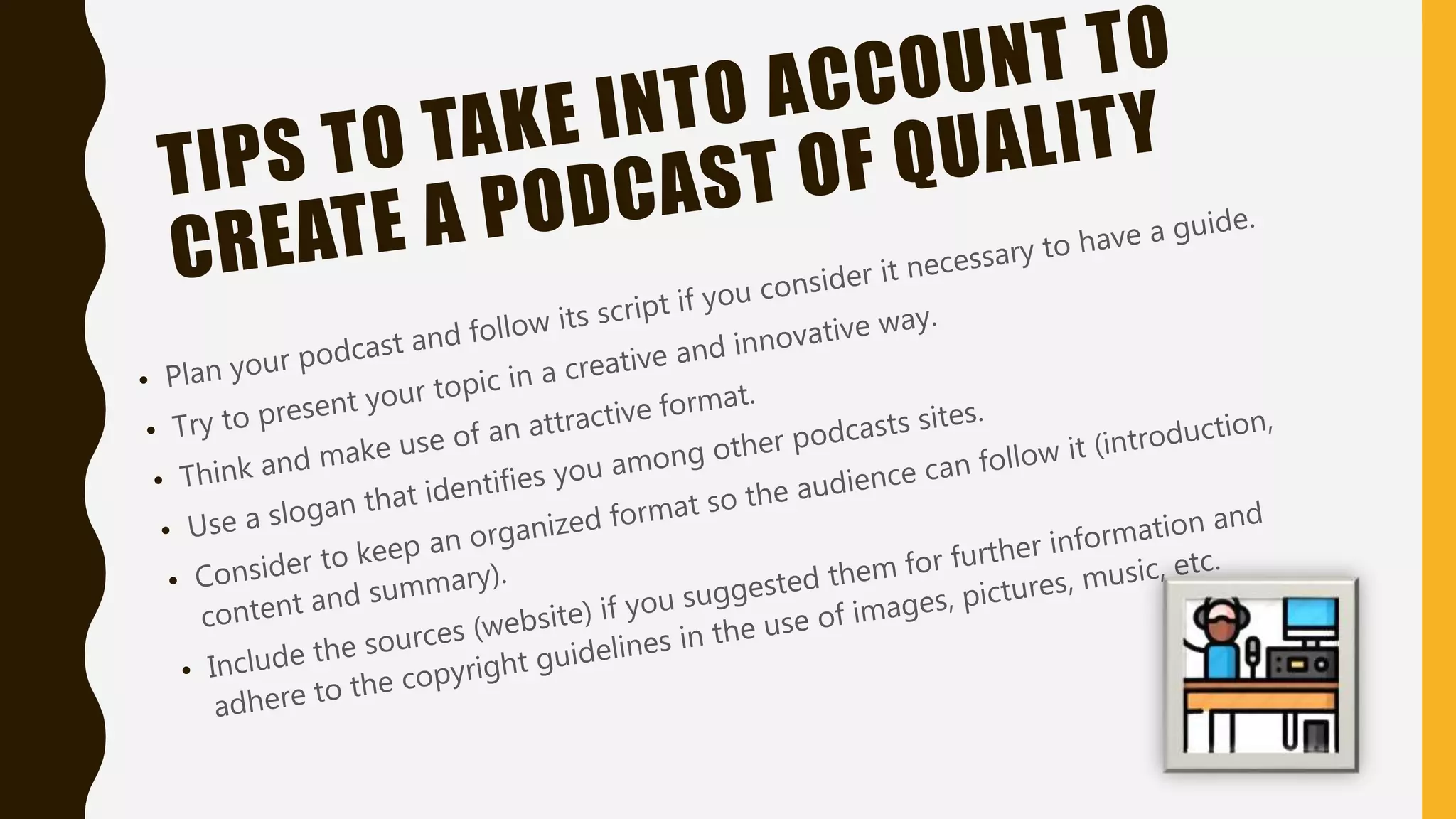 Podcast format | PPTX