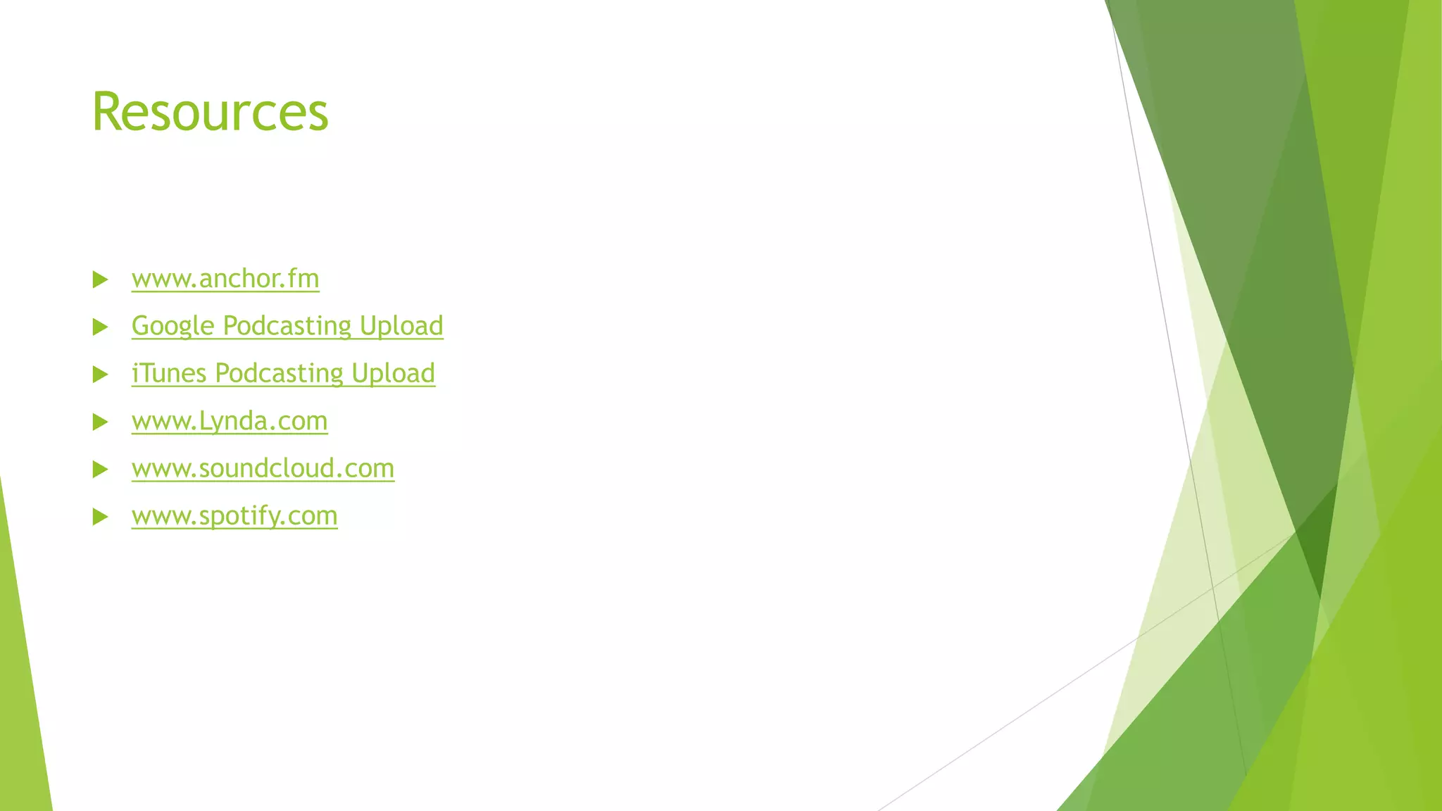 Introduction to Podcasting | PPTX