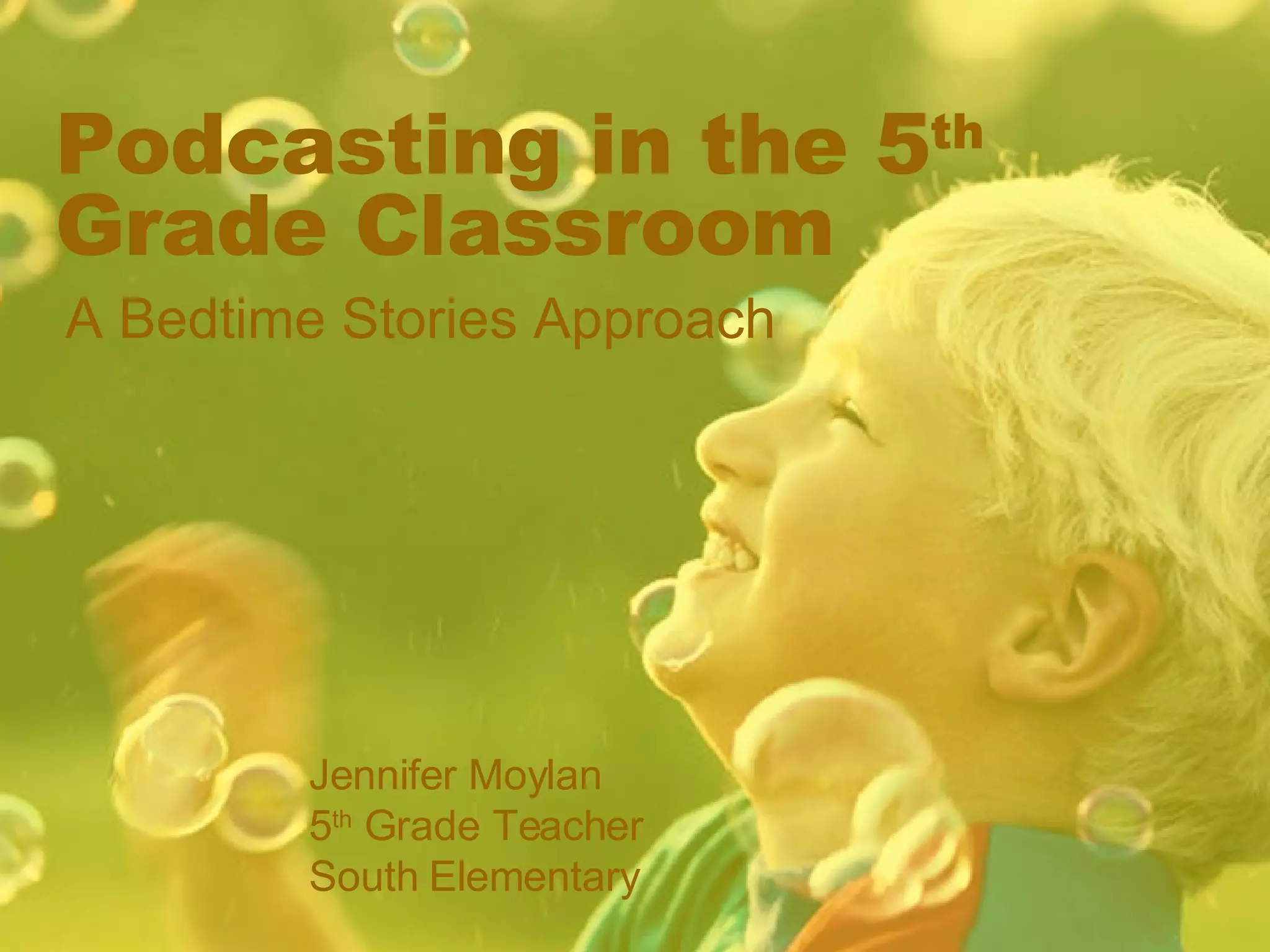 Podcasting In The 5th Grade Classroom | PPT