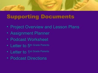Podcasting In The 5th Grade Classroom | PPT