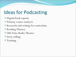 Podcasting Made Easy | PPT