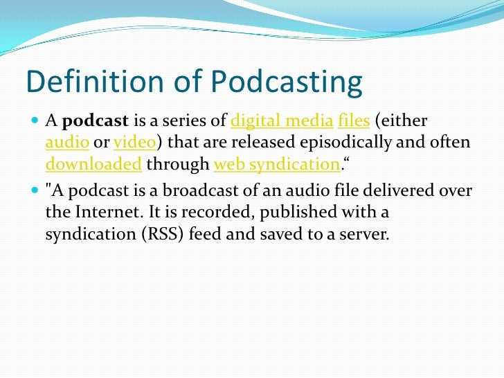 Podcasting 101 For the Techno Challenged