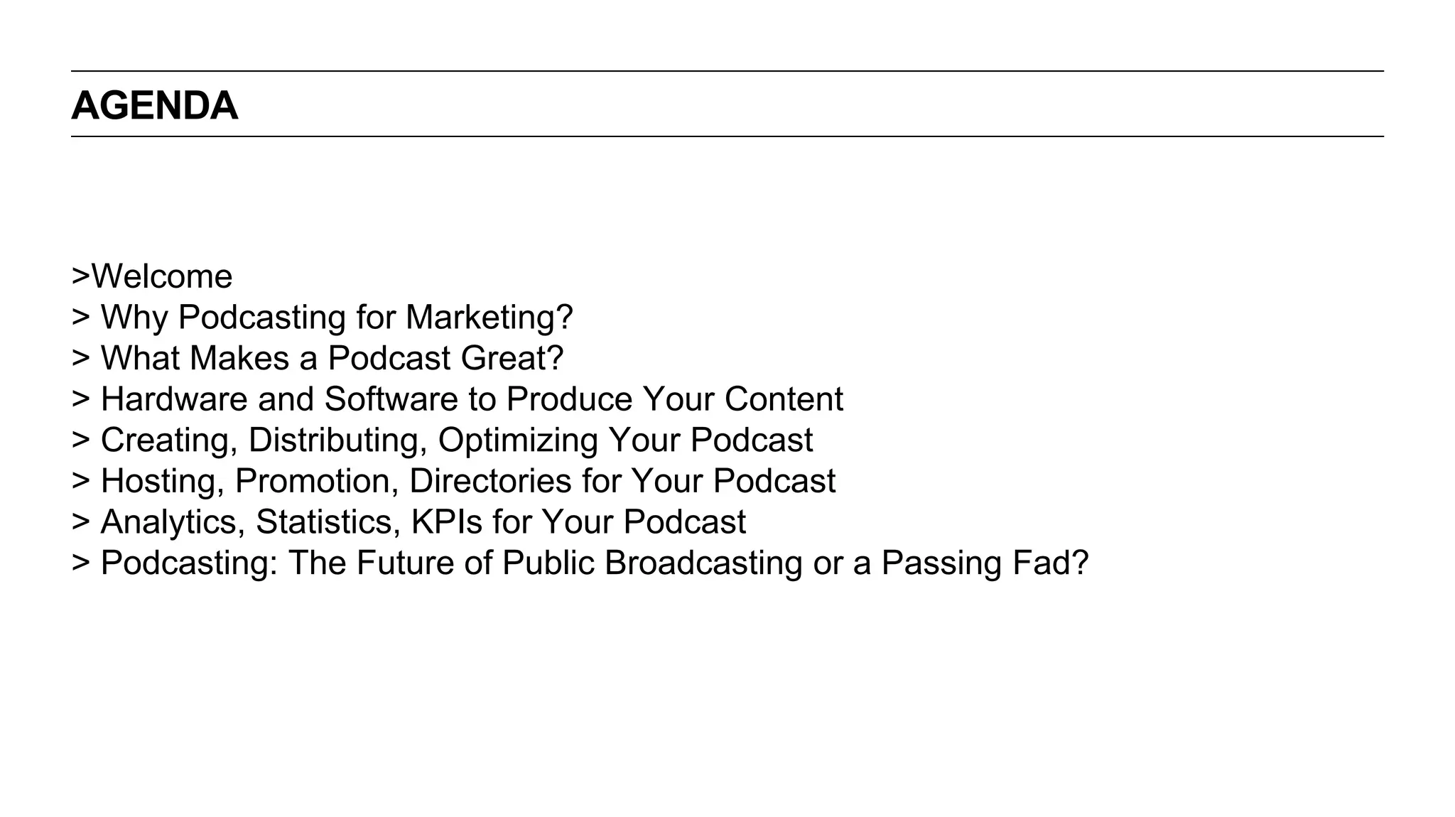 Introduction to Podcasting | PPTX