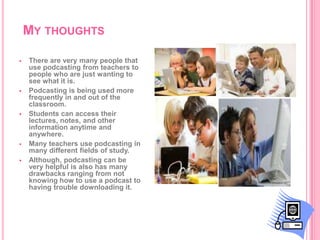 Podcasting in education | PPTX