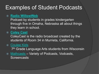 Podcasting In Your Classroom | PPTX