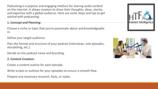 Podcasting Market | PPTX