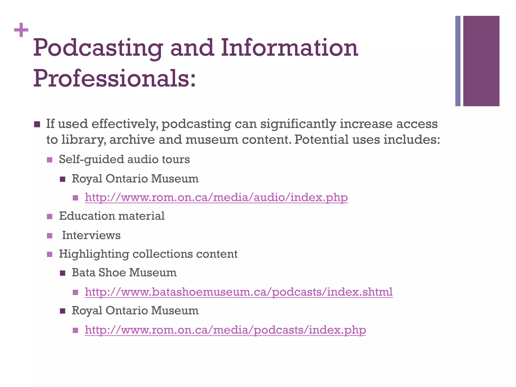 Podcasting with GarageBand | PDF