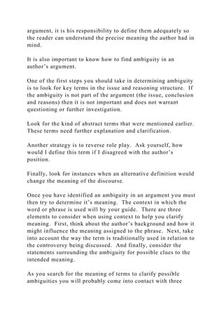 Podcast Lecture 6What words or phrases are ambiguousWhat ar.docx