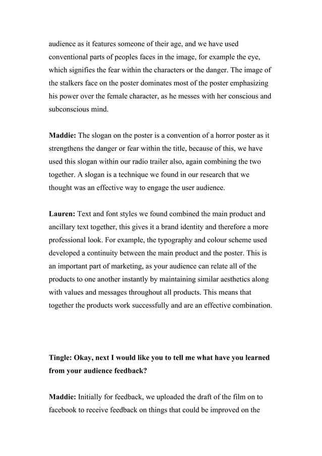 Podcast script | PDF