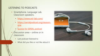 Podcasts in the esl classroom 3 | PPT