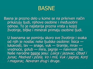 Podela narodne književnosti ii 4 | PPT