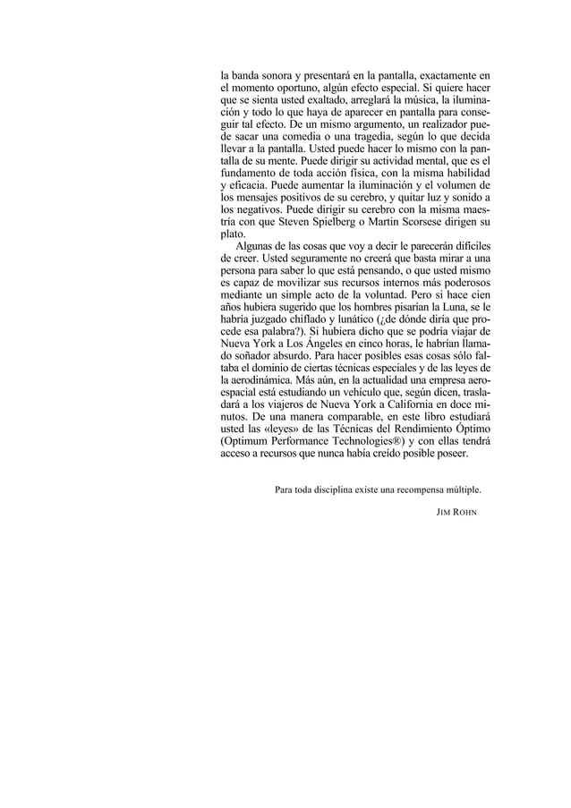 Poder sin limites Robbins Anthony | PDF