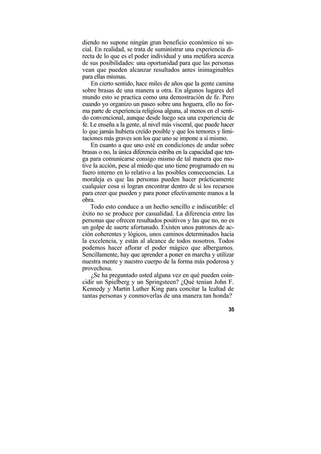 Poder sin limites Robbins Anthony | PDF