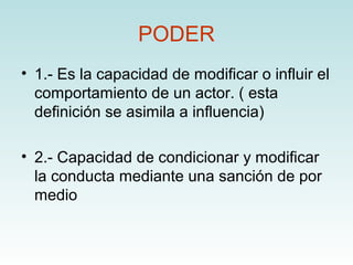 Poder, autoridad y liderazgo | PPT