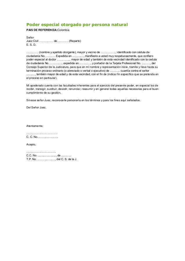 Modelo poder especial – Assistente administrativo