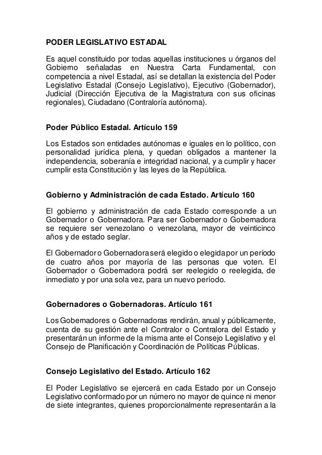 Que Es El Poder Legislativo Y Sus Funciones En Venezuela - Descargar Pdf