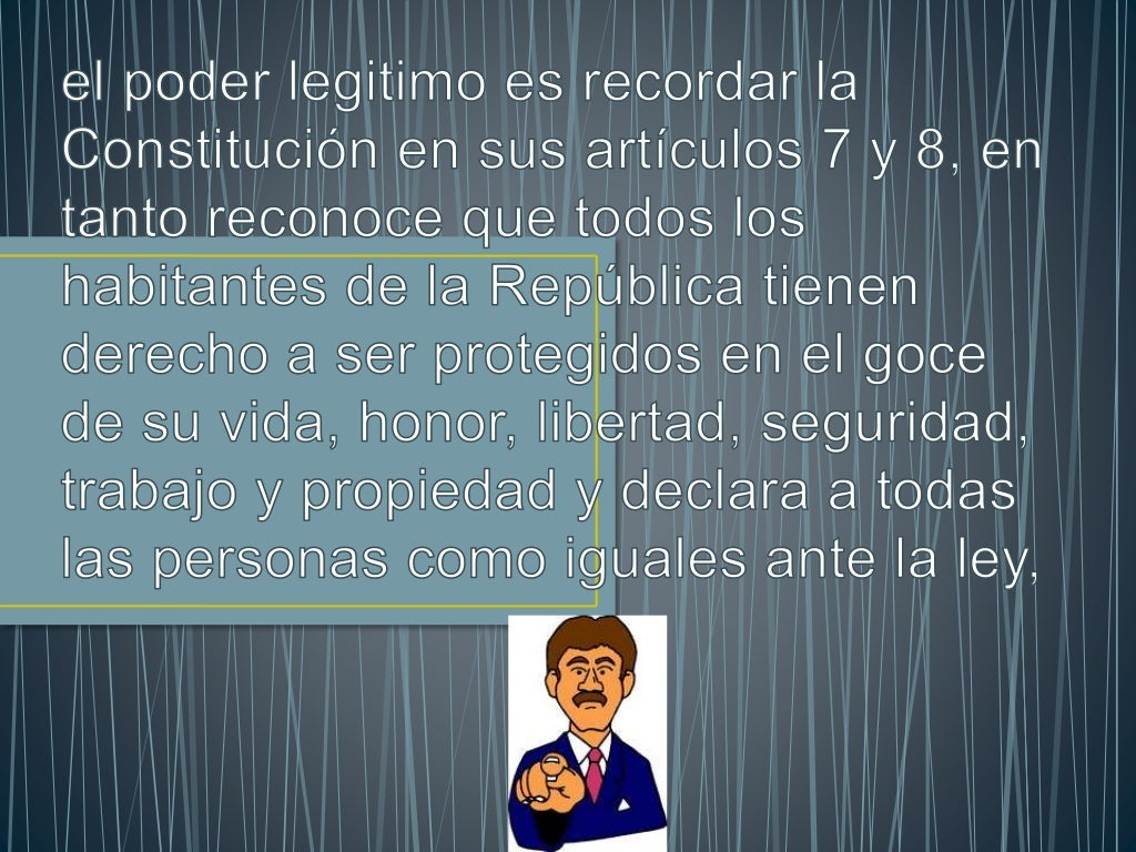 Um Poder é Legítimo Se - BRAINCP