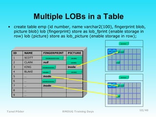 Oracle LOB Internals and Performance Tuning | PDF