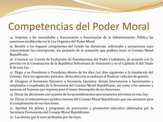 Poder Moral Republicano | PPTX