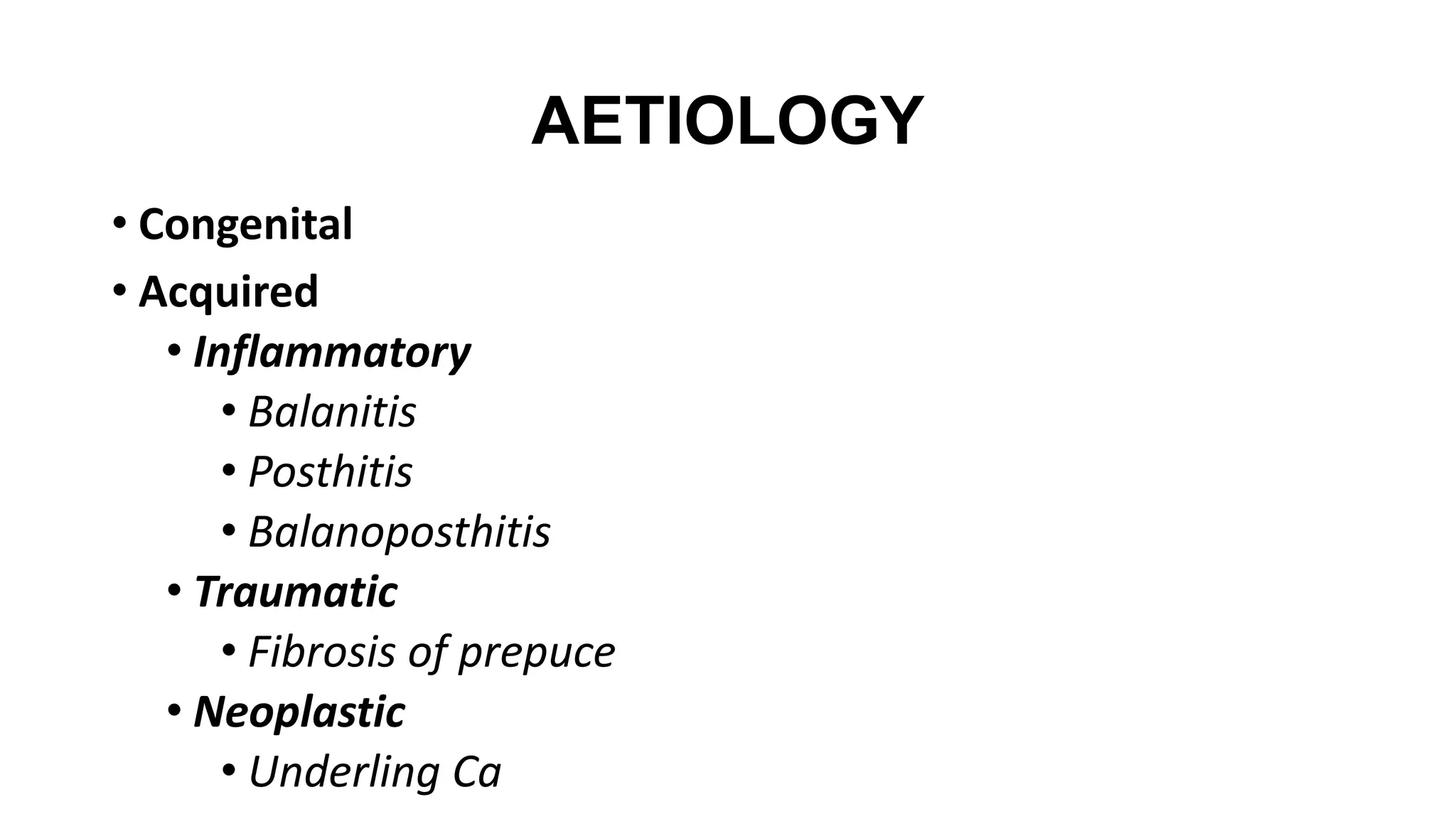 Penile abnormalities | PPTX