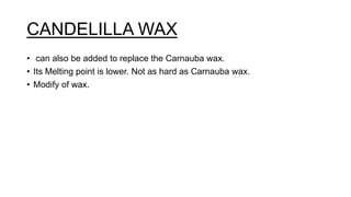 Inlay wax | Dentistry | PPTX