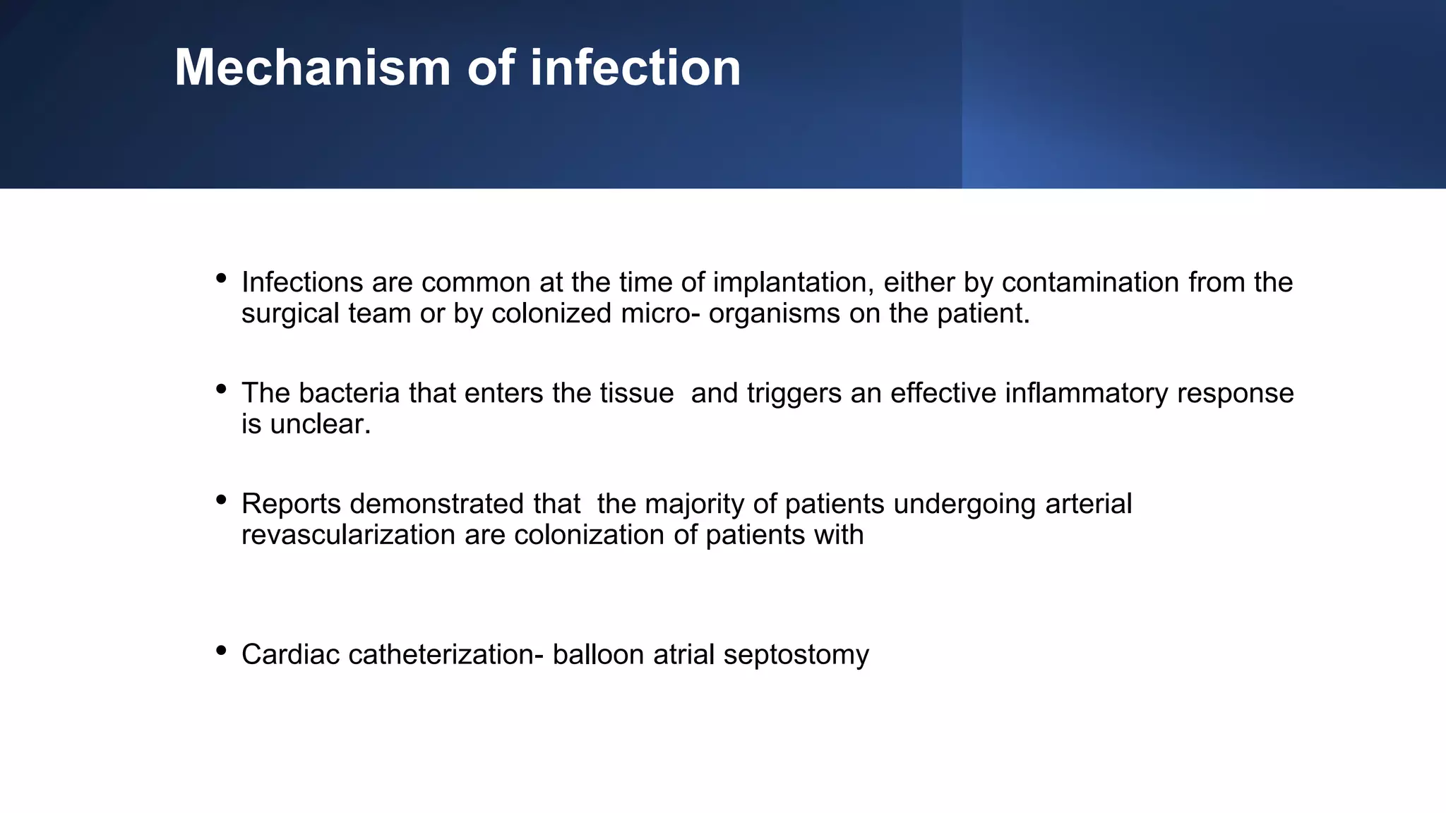 Combined Evidence for Infection and Mycotic Aneurysms | PPT
