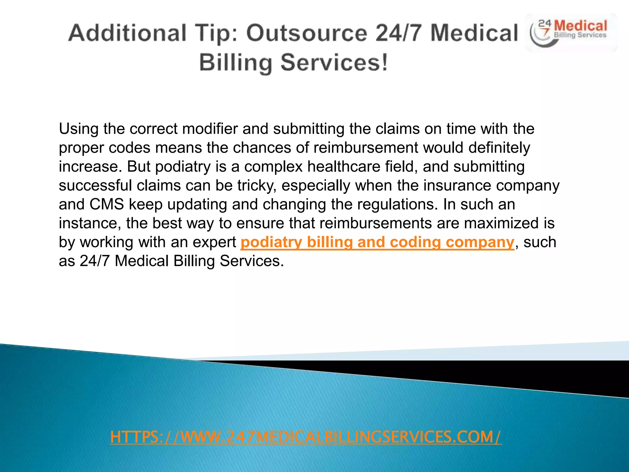 Podiatry Billing Tips to Maximize Reimbursement.pptx