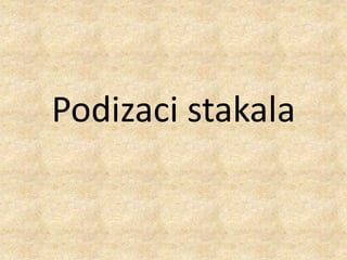 Podizaci stakala | PPT