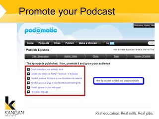 Podomatic tutorial | PPT