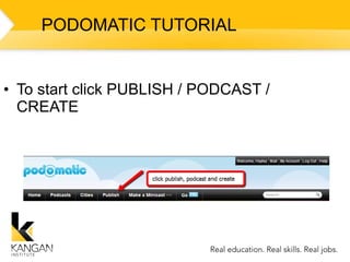Podomatic tutorial | PPT