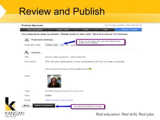 Podomatic tutorial | PPT
