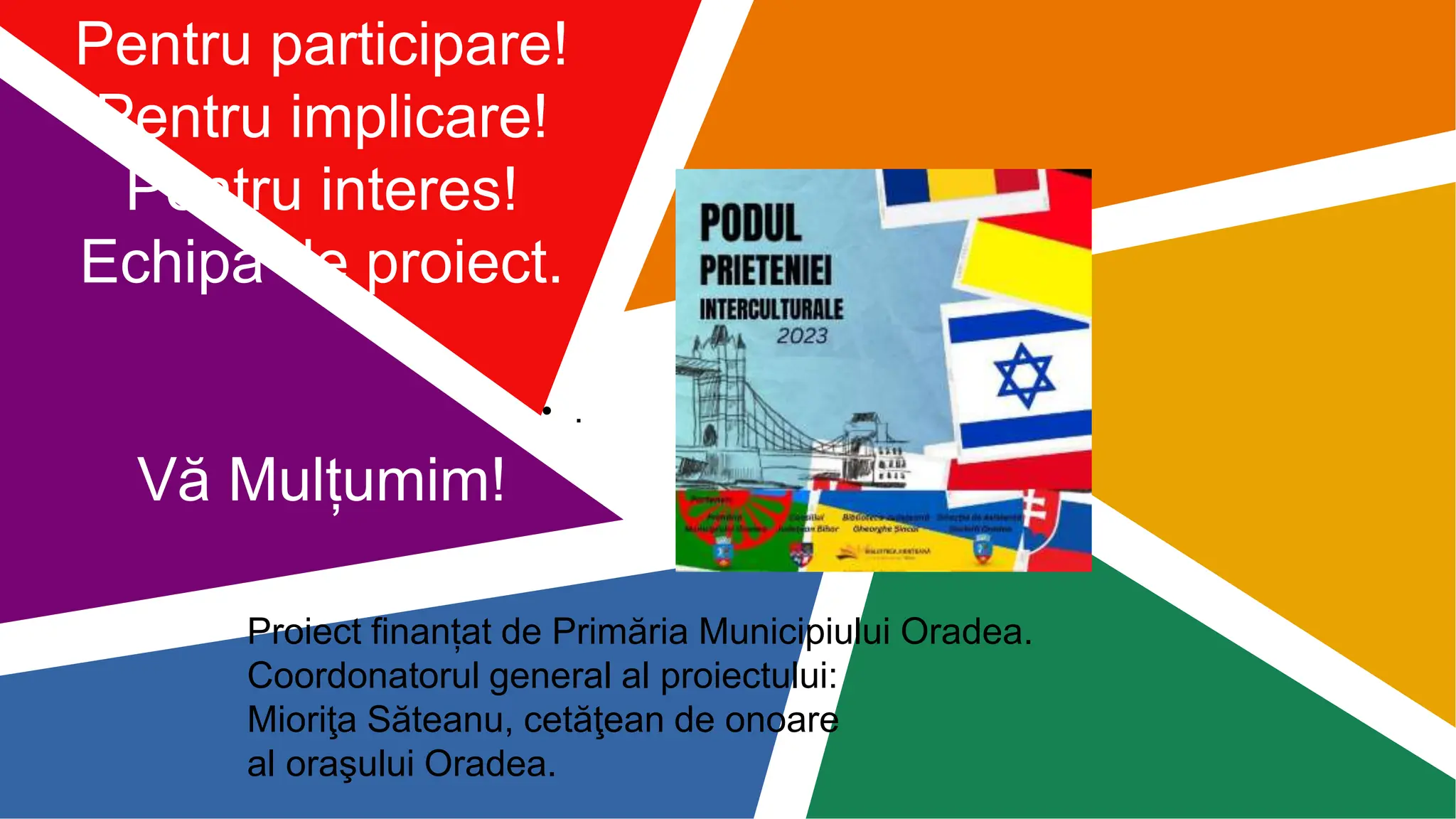 Podul Prieteniei Interculturale | PPTX