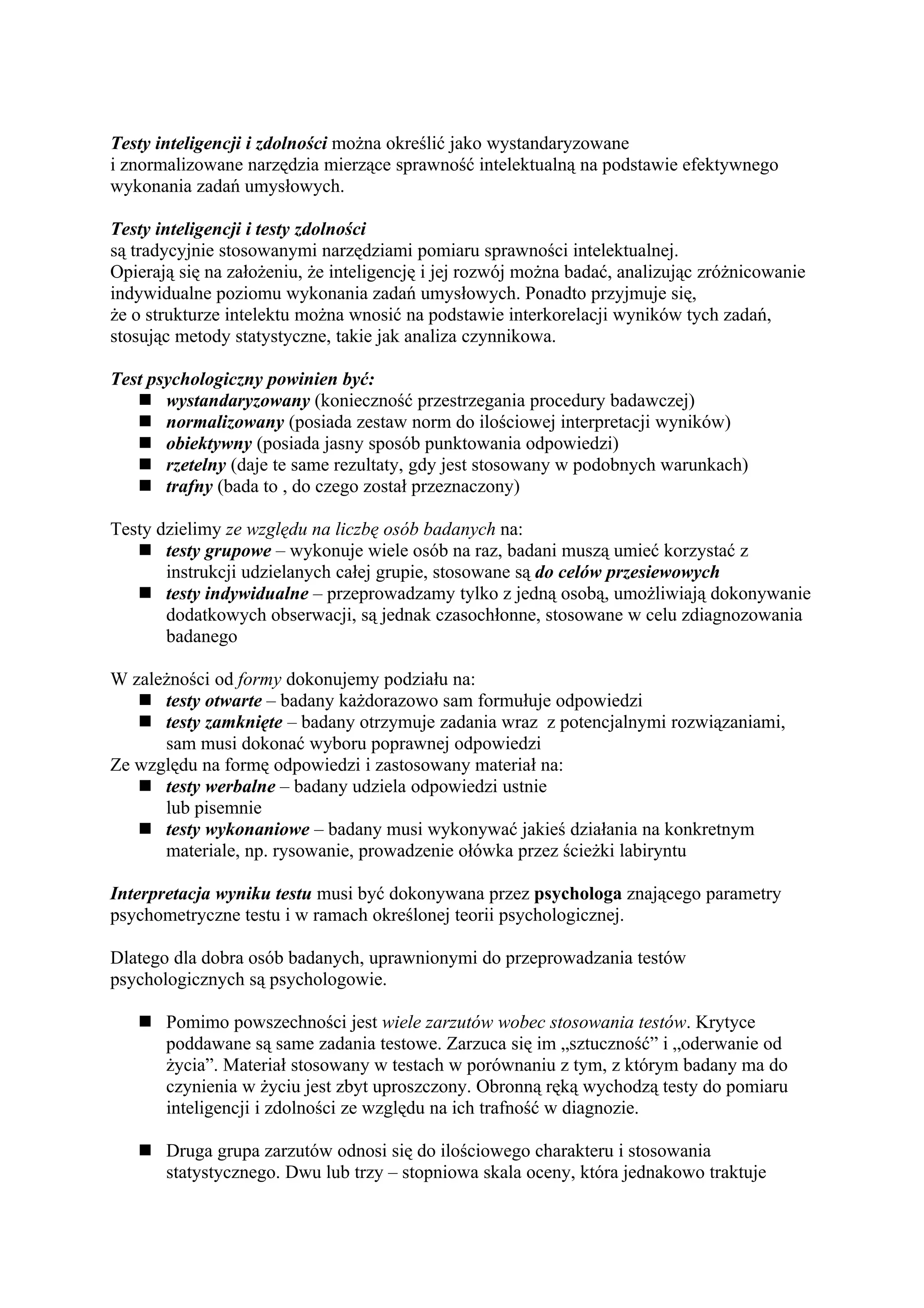 Podstawowe Metody Badawcze W Psychologii | DOC