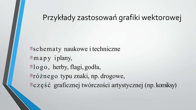 Podstawy grafiki komputerowej | PPTX | Graphics Software | Computer ...