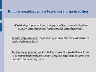 Następstwa kultury organizacyjnej dla funkcjonowania biblioteki | ODP