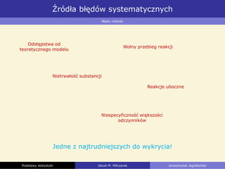 Podstawy statystyki | PPT