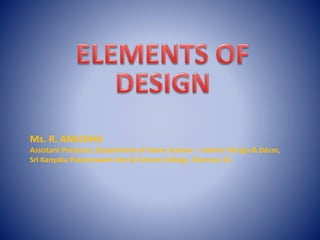 Elements of Design | PPT