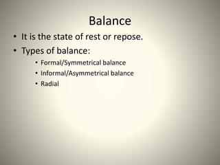 Art Principles of Design | PPTX