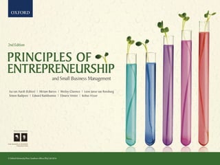 PoE-2nd Ed. Chapter 10.pptx Entrepreneurship slides | PPT