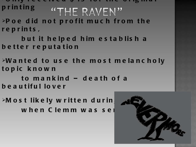 The Raven by Poe | PPT