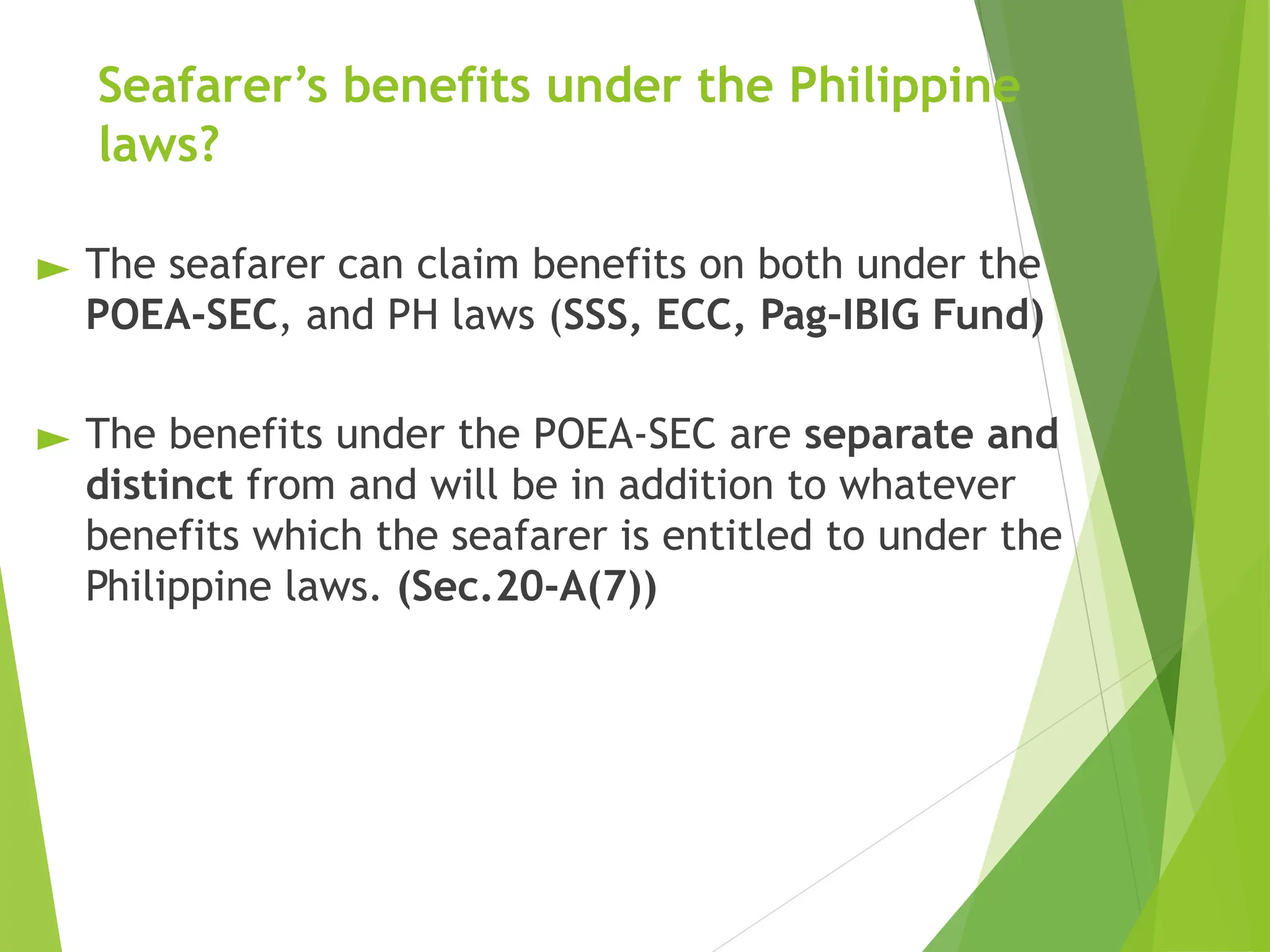POEA-Standard-Employment-Contract.pptx law | PPTX