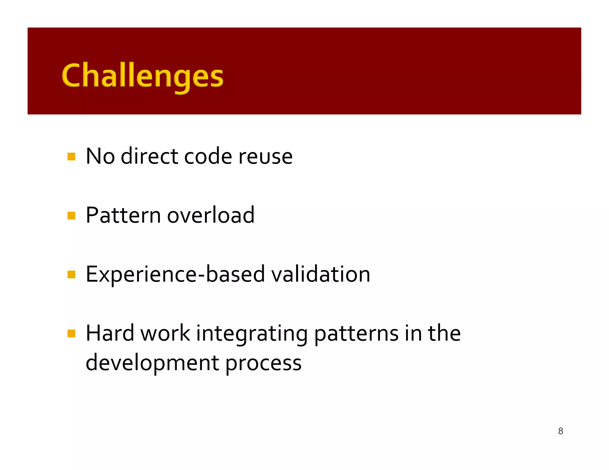 Patterns of Enterprise Application Architecture (by example) | PDF ...