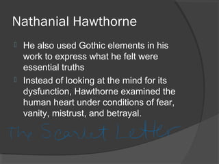 Poe gothic american | PPT