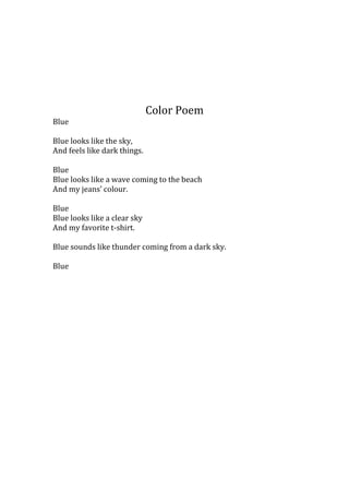 Poem | DOCX