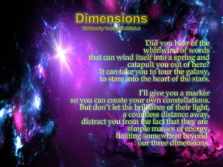 Galaxy Poems | PPTX