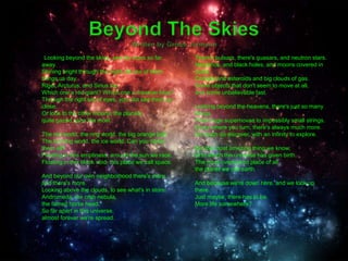 Galaxy Poems | PPTX