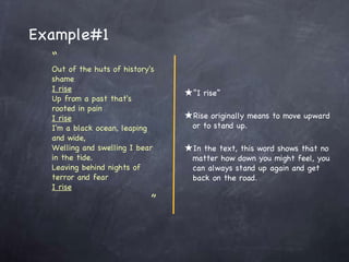 Poem Analyzing.Ppt